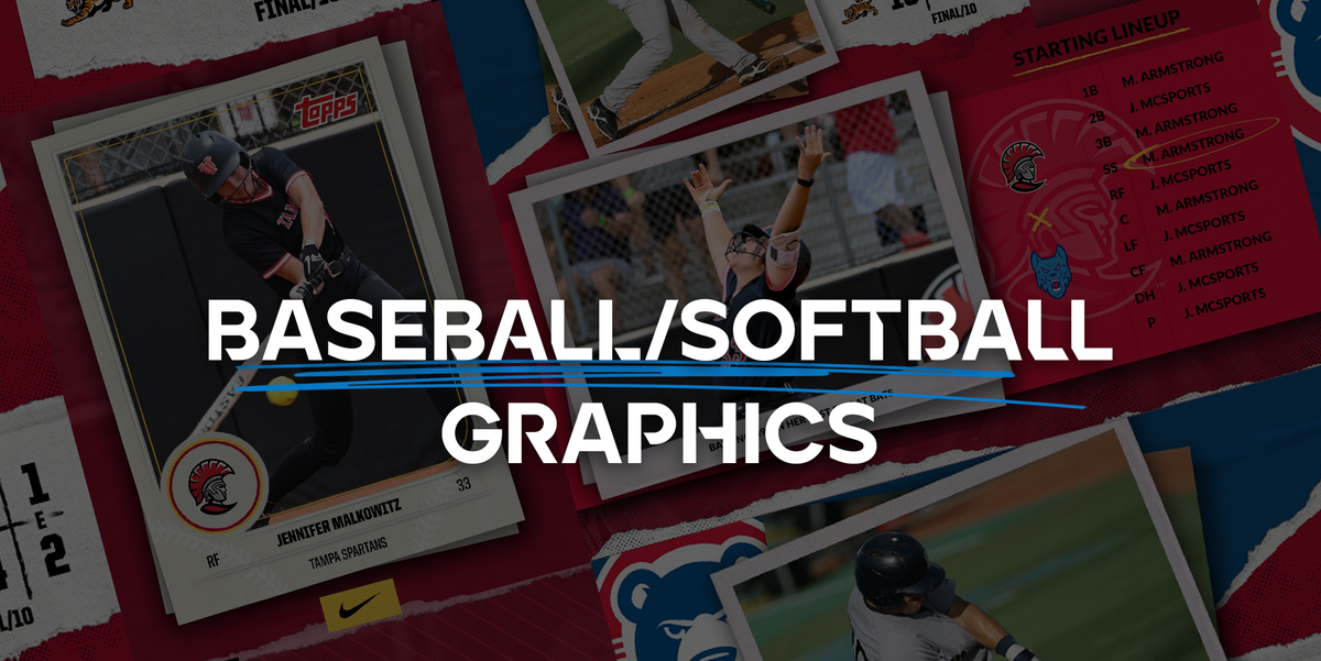New Baseball & Softball Graphics are Here