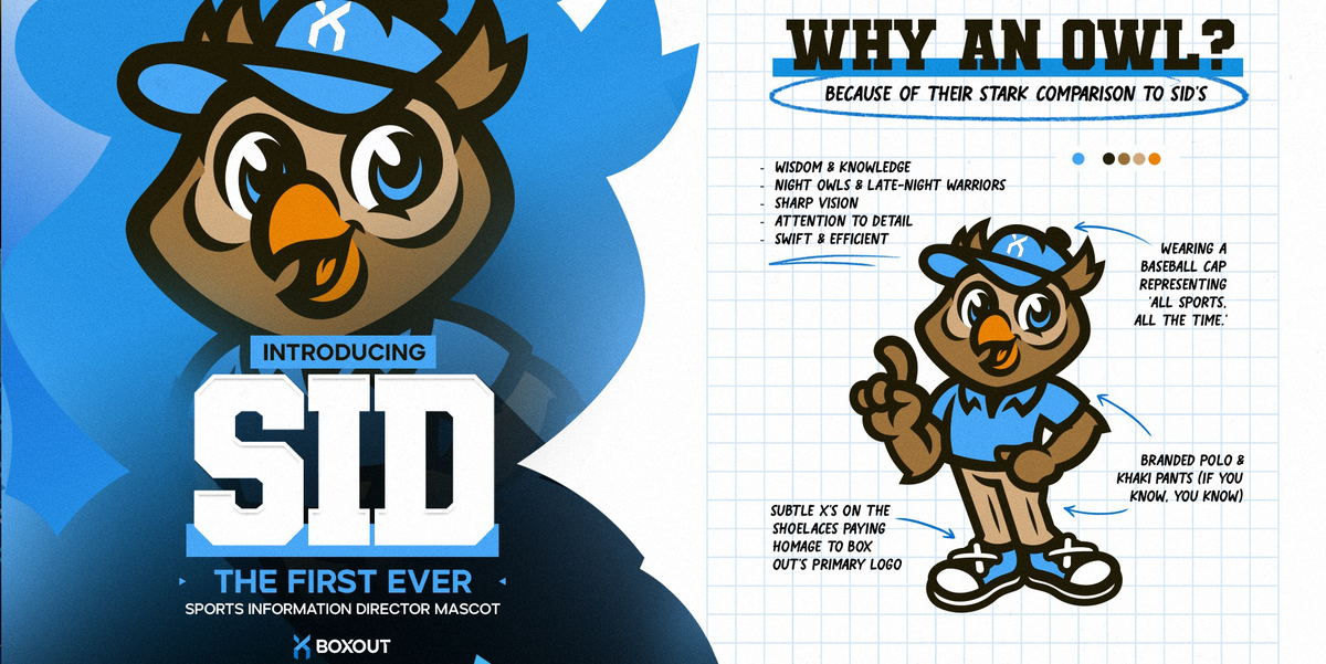 Meet SID, The Official Mascot of Sports Information Directors