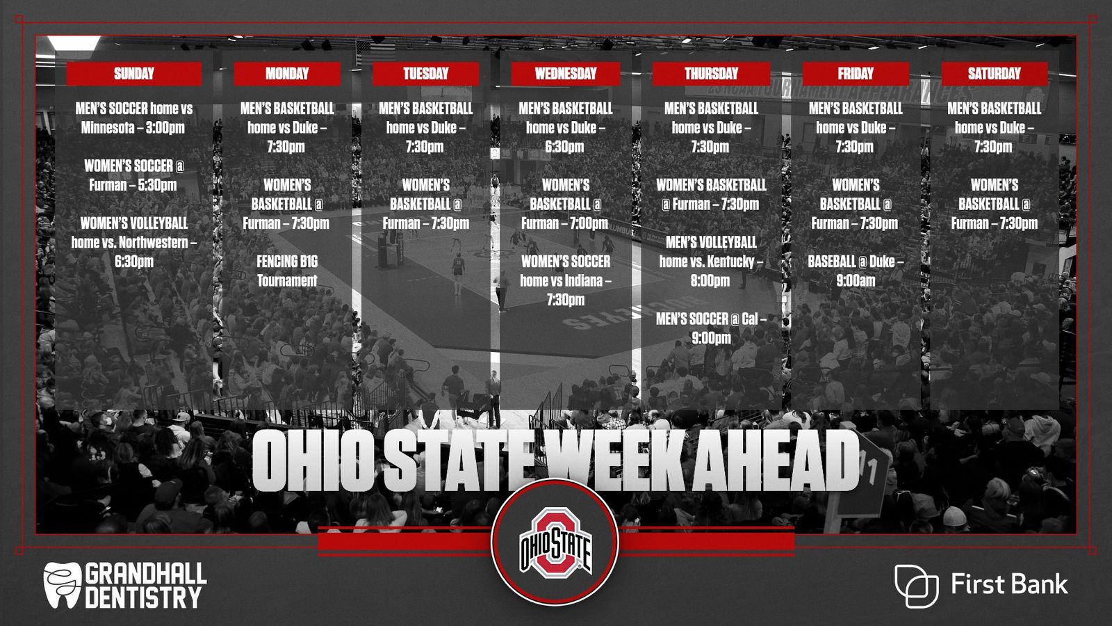 The 'Week Ahead' Template is Here