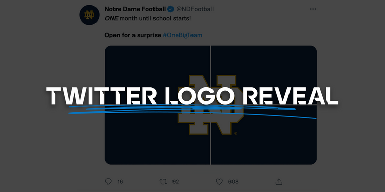 New Twitter Logo Reveal Graphic