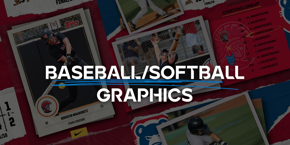 New Baseball & Softball Graphics are Here